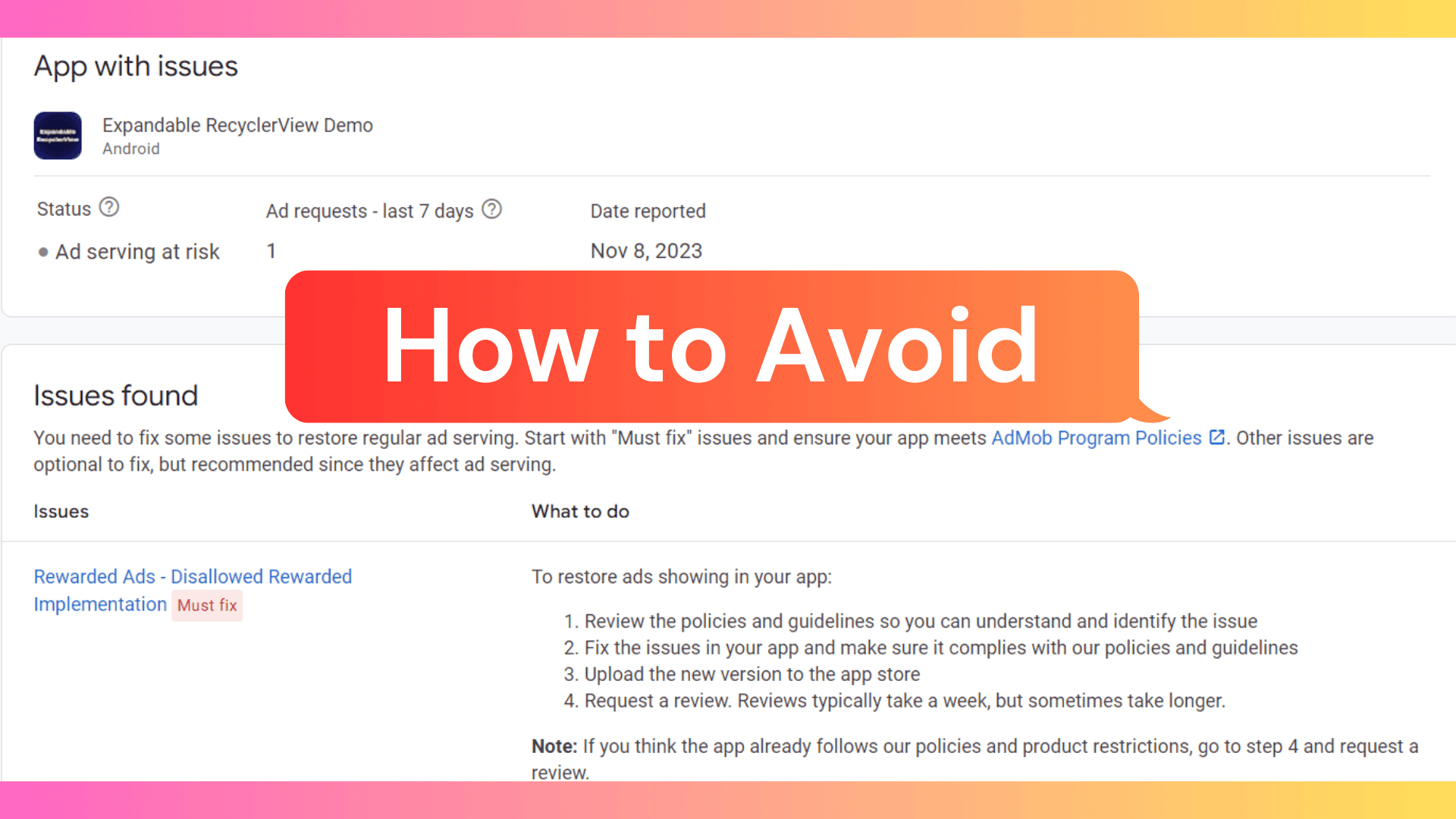 Rewarded Ads Gone Wrong: Avoid These Disallowed Implementations ...