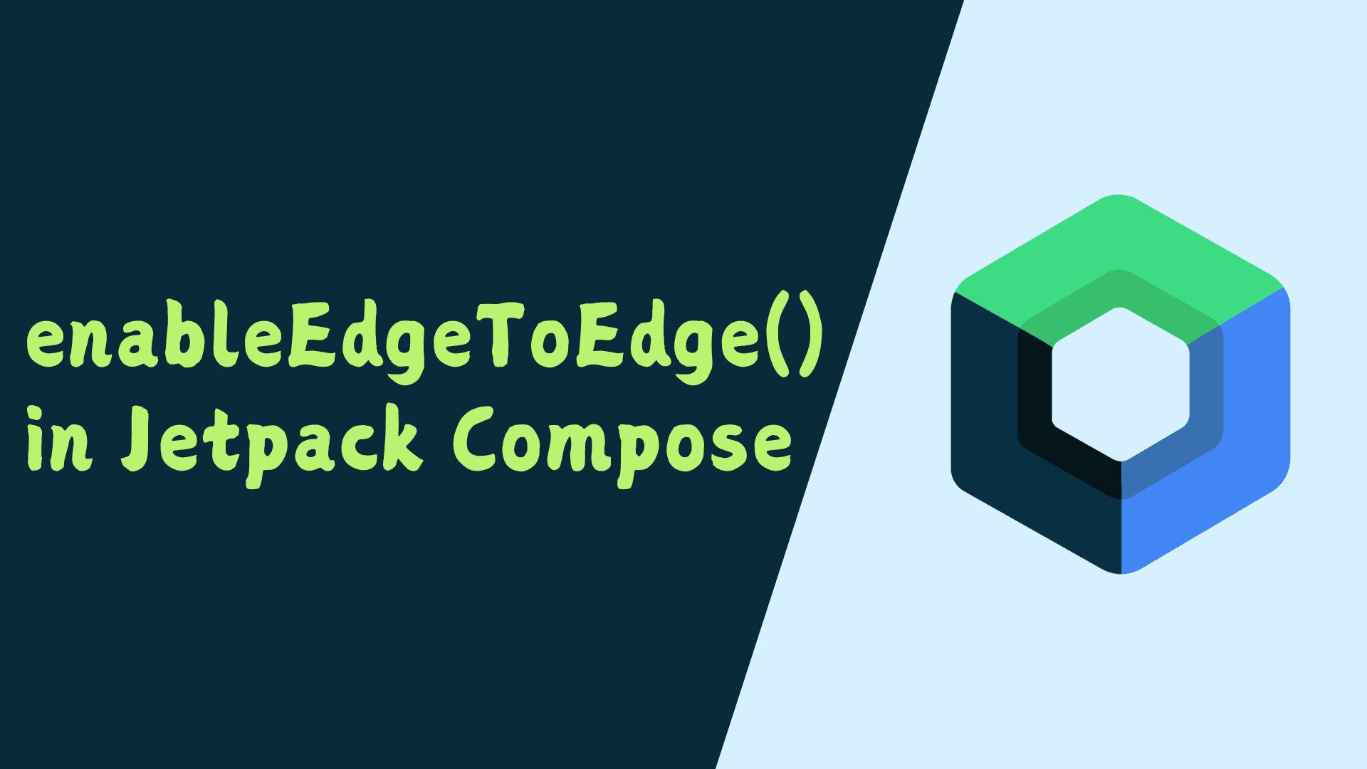 Understanding enableEdgeToEdge() in Jetpack Compose: A Comprehensive ...